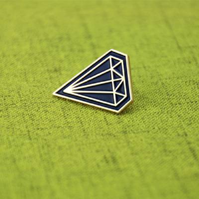 Diamonds are Girl’s Best Friend | Custom Lapel Pin | GS-JJ.com