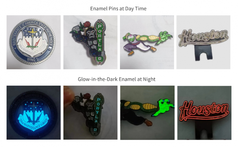 Glow in the Dark Enamel for Custom Pins | Custom Pins | GS-JJ.com