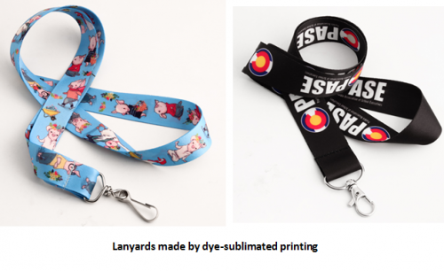 Designing Multicolor Lanyards by Two Printing Process