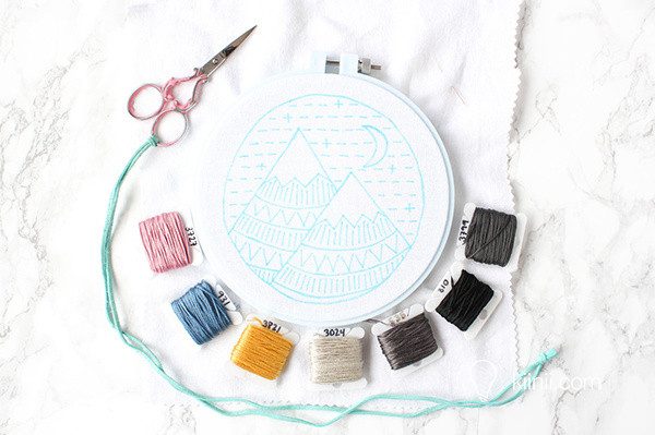 Instruction Of Hand Embroidery And Machine Embroidery