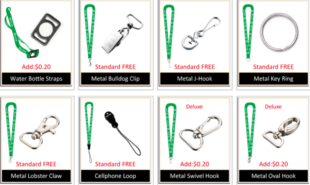 Eight details you need to notice when designing lanyards