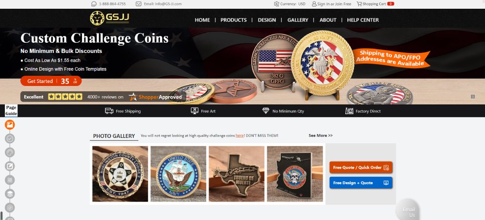 9 Answers about Challenge Coins | GS-JJ.com