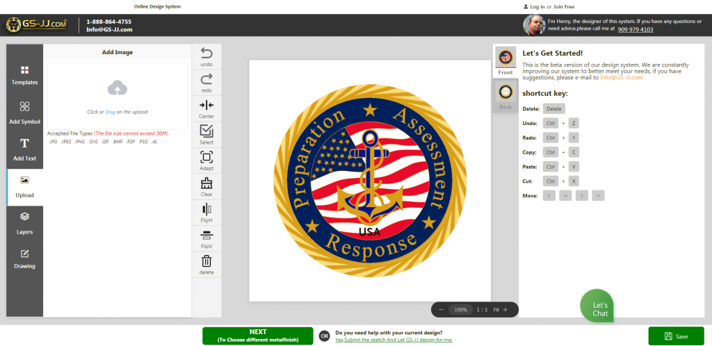 How to Create Your Custom Challenge Coins | GS-JJ.com