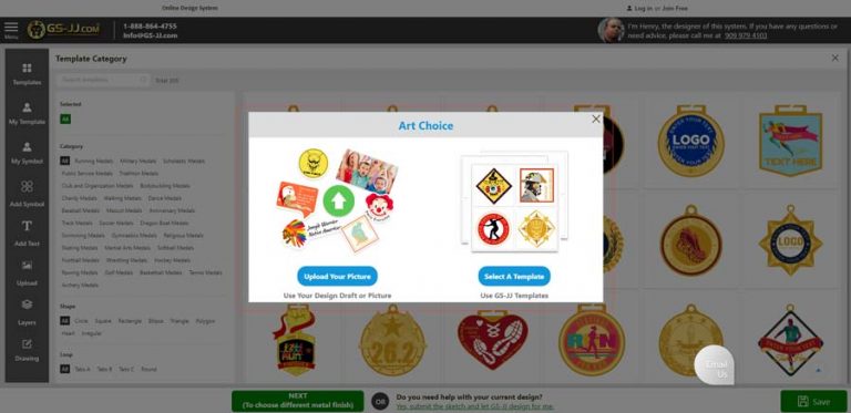 500+ Custom Medal Templates: 1 Minute to Design | GS-JJ®